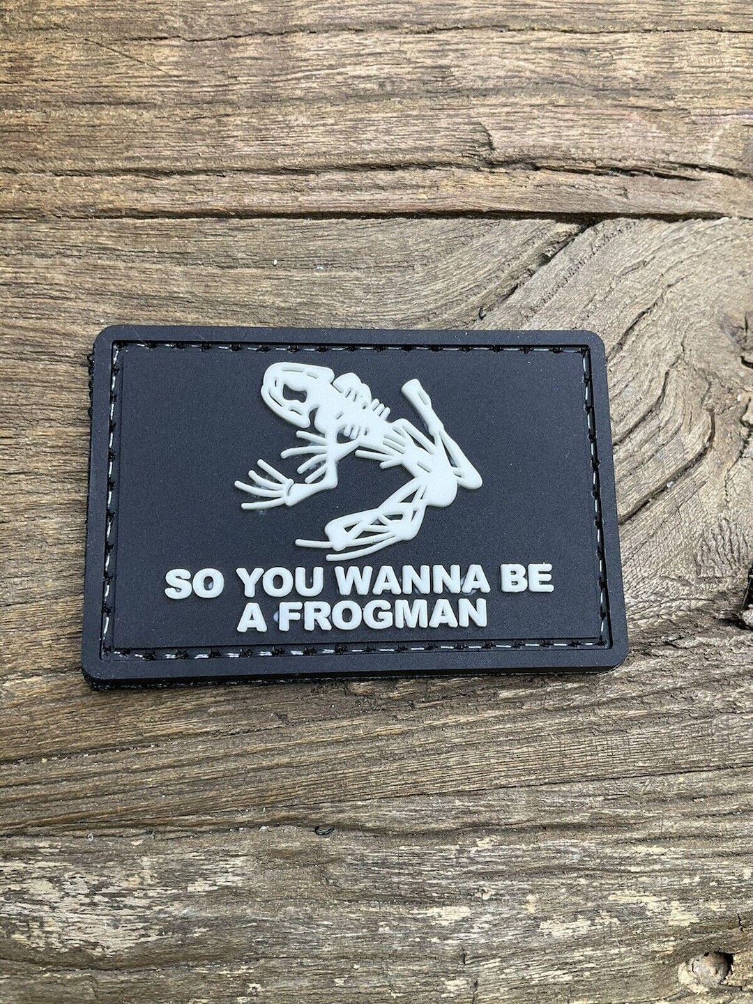 Patch PVC Tactical Morale HOOK-3D Navy Seal Team Frogman so You Want to ...