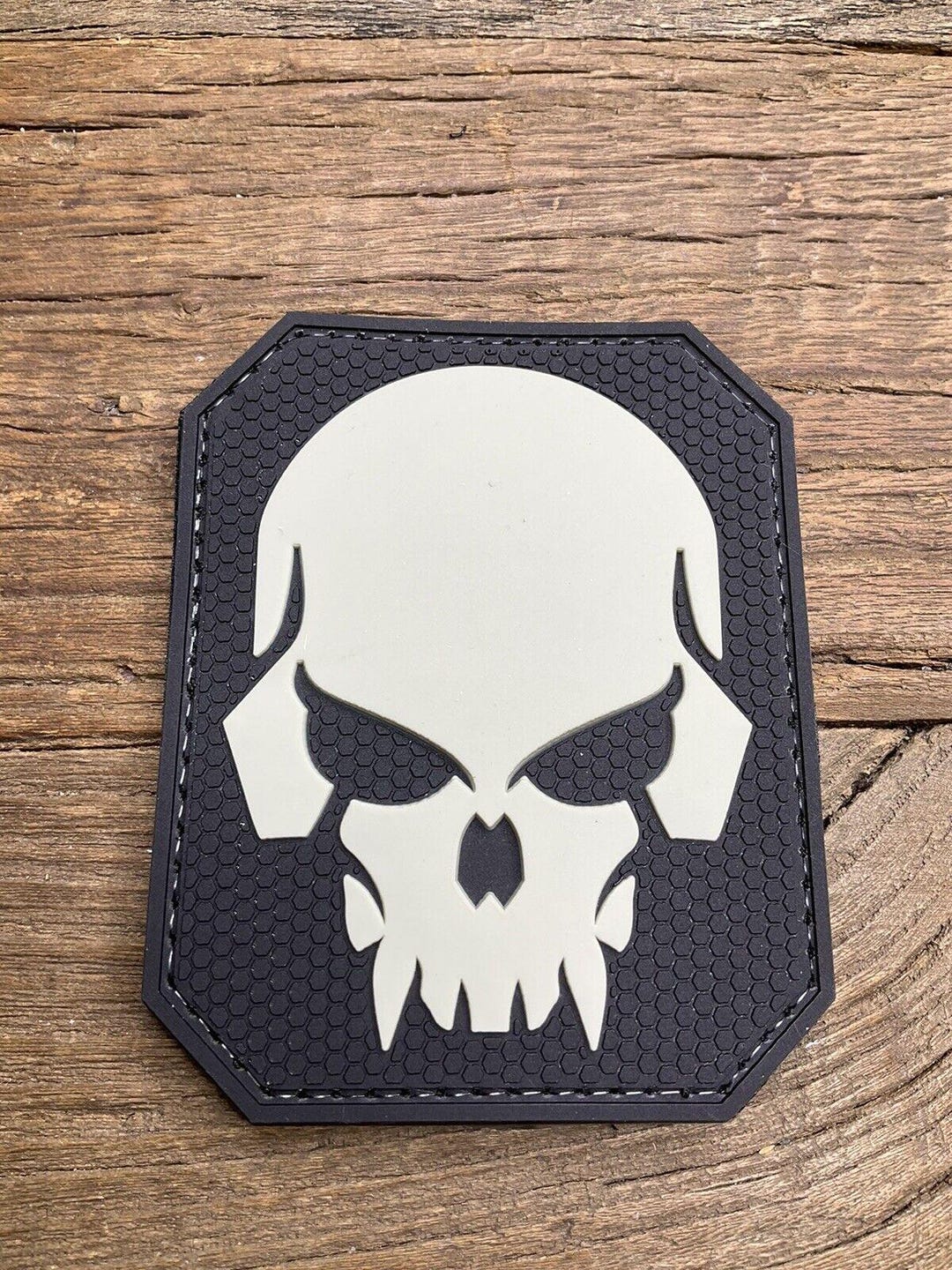 PVC Rubber Patch Hook Vampire Skull Evil Dracula - Etsy