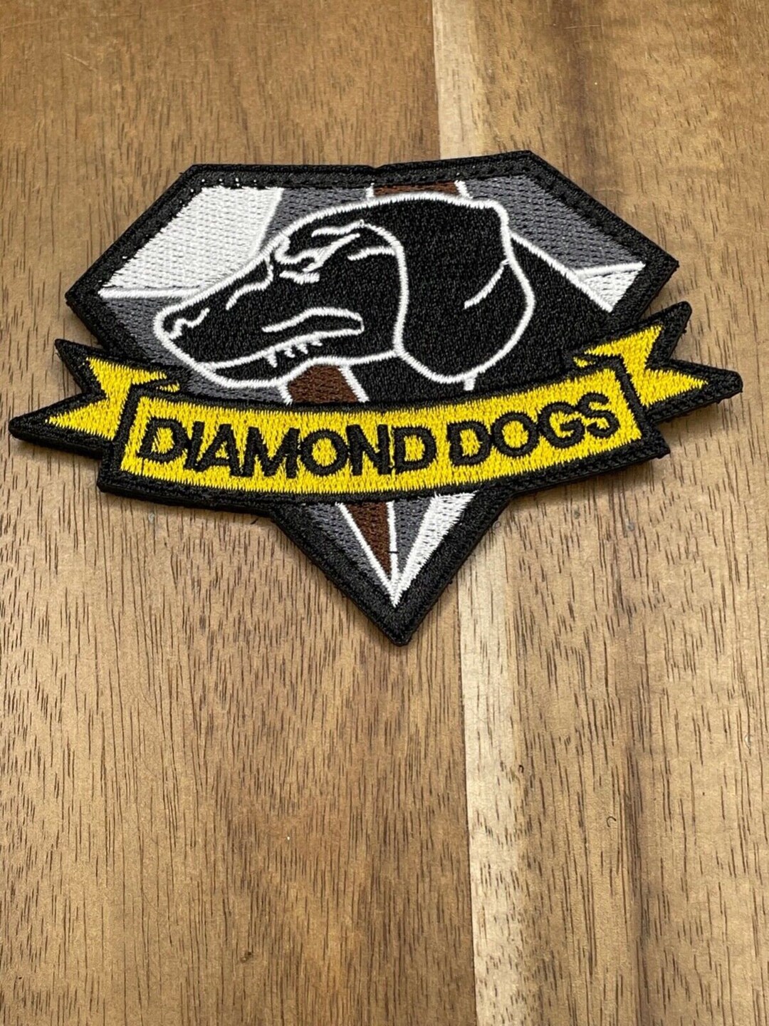 Metal Gear Solid Diamond Dogs Hook Tactical Patch White Gamer - Etsy