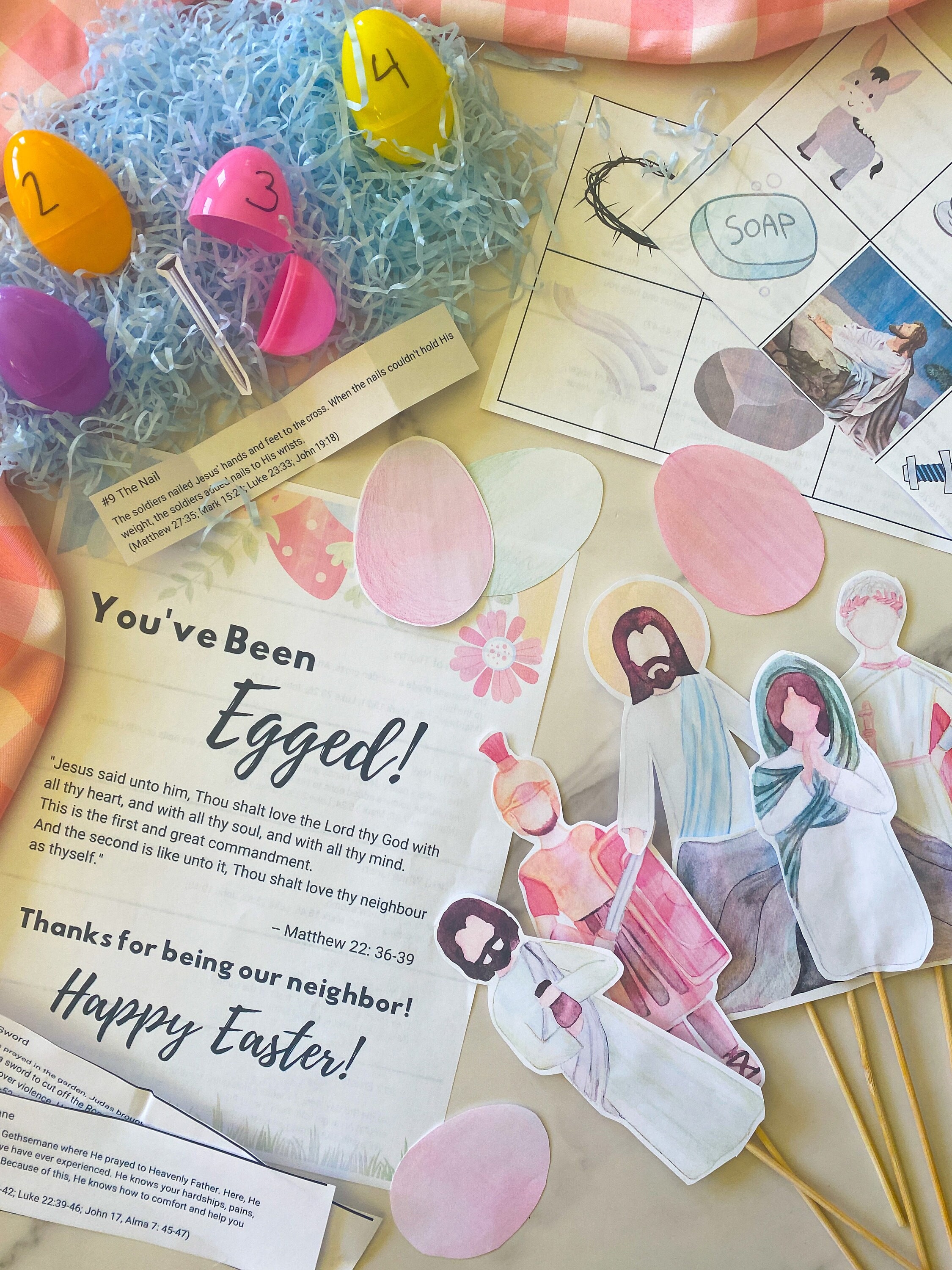 INSTANT DOWNLOAD Easter Activity Printable Christ Centered Easter ...