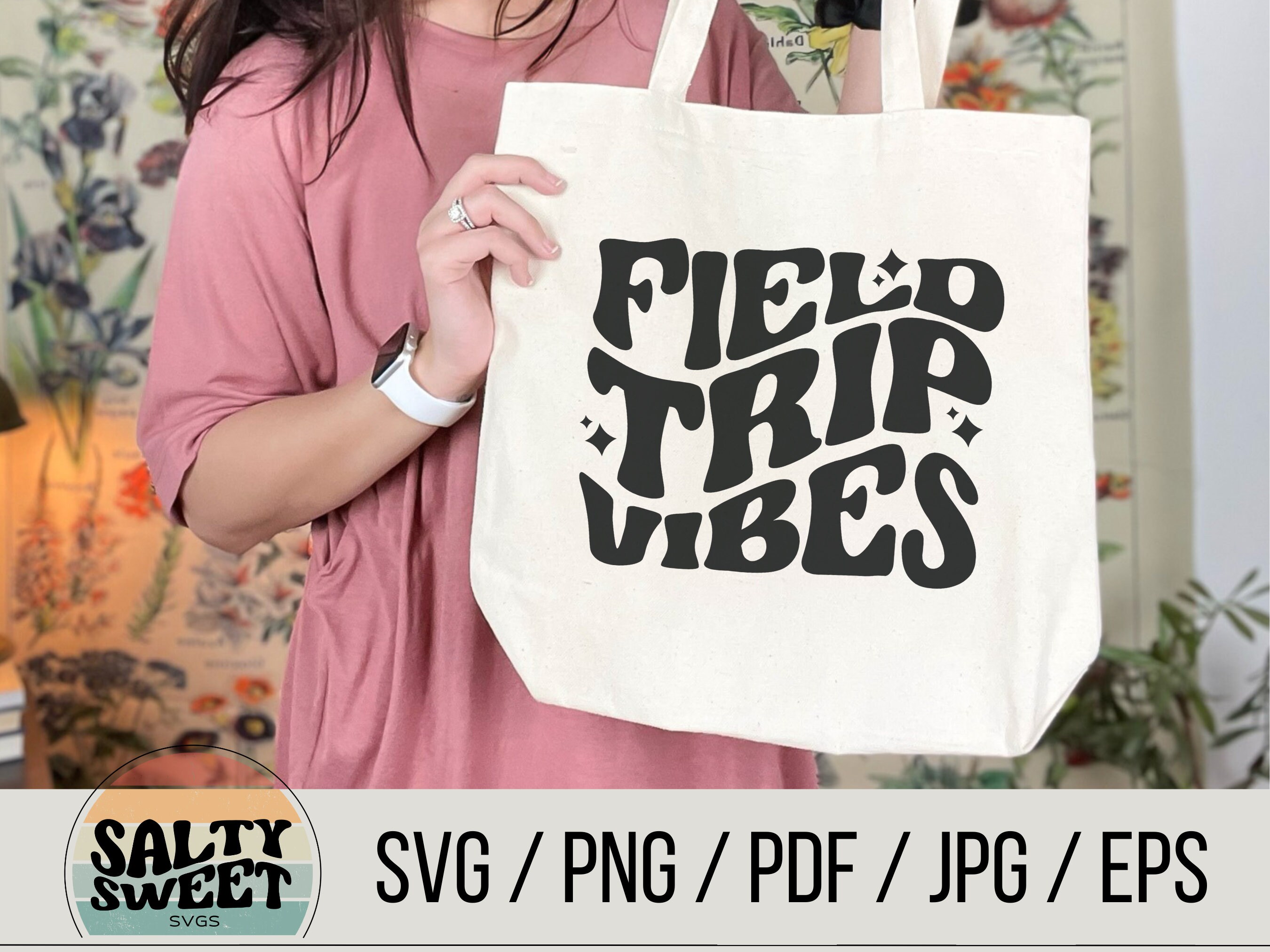 Field Trip SVG School Excursion Cut File Educational Silhouette Trip ...