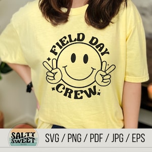 Field Day Crew SVG - Digital Download, Cheerful Team Design ...