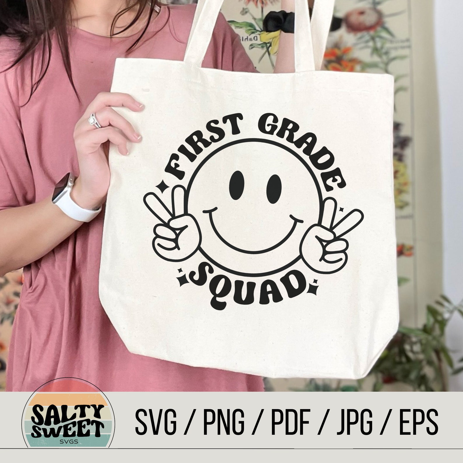 First Grade Squad SVG Back to School Elementary School - Etsy