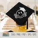 Grad SVG With Smiley Face - Digital Download, Cheerful Graduation ...