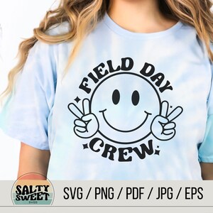 Field Day Crew SVG - Digital Download, Cheerful Team Design ...