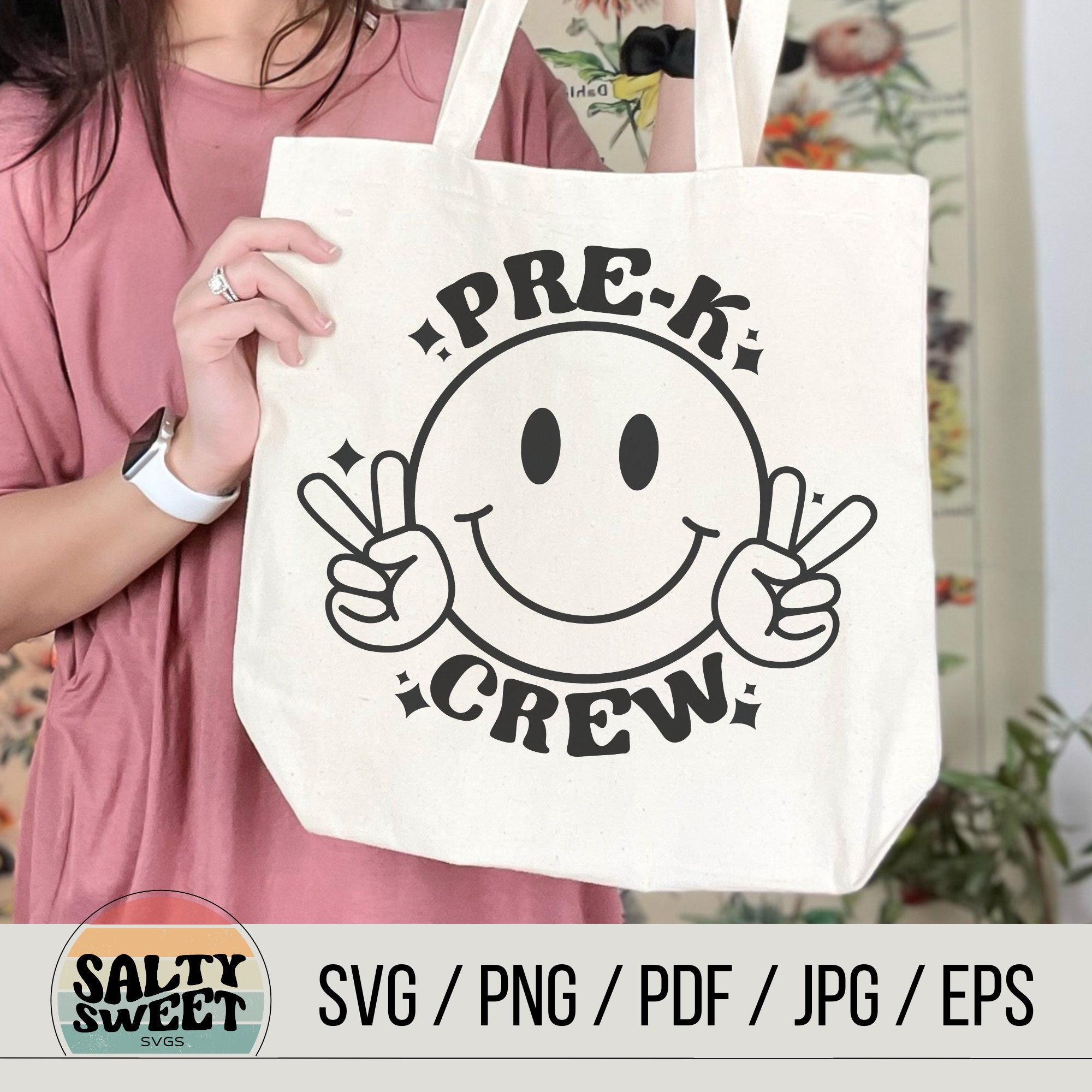 Pre-k Crew SVG - Back to School, Preschool SVG, Digital Download - Etsy
