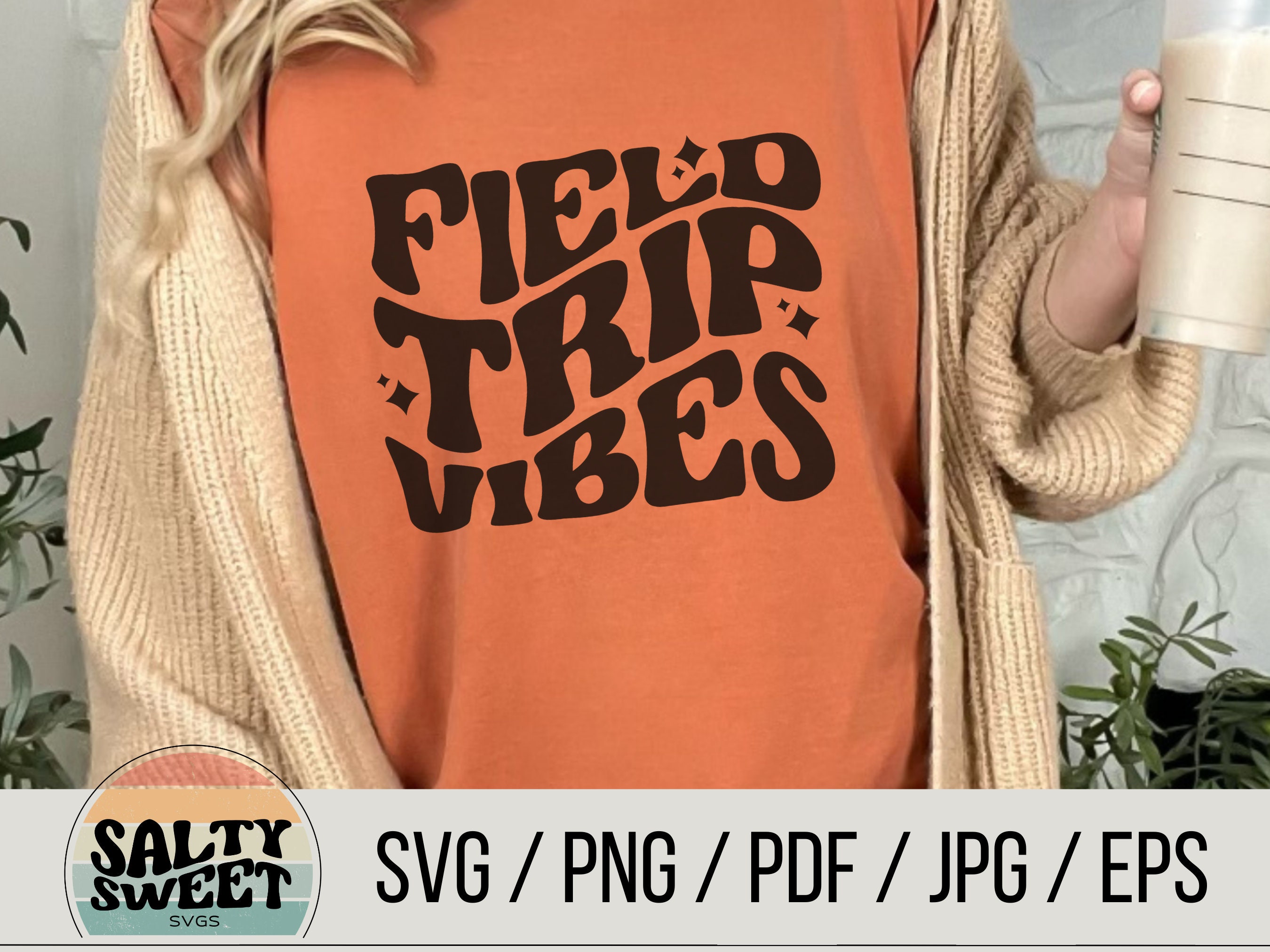 Field Trip SVG | School Excursion Cut File | Educational Silhouette ...