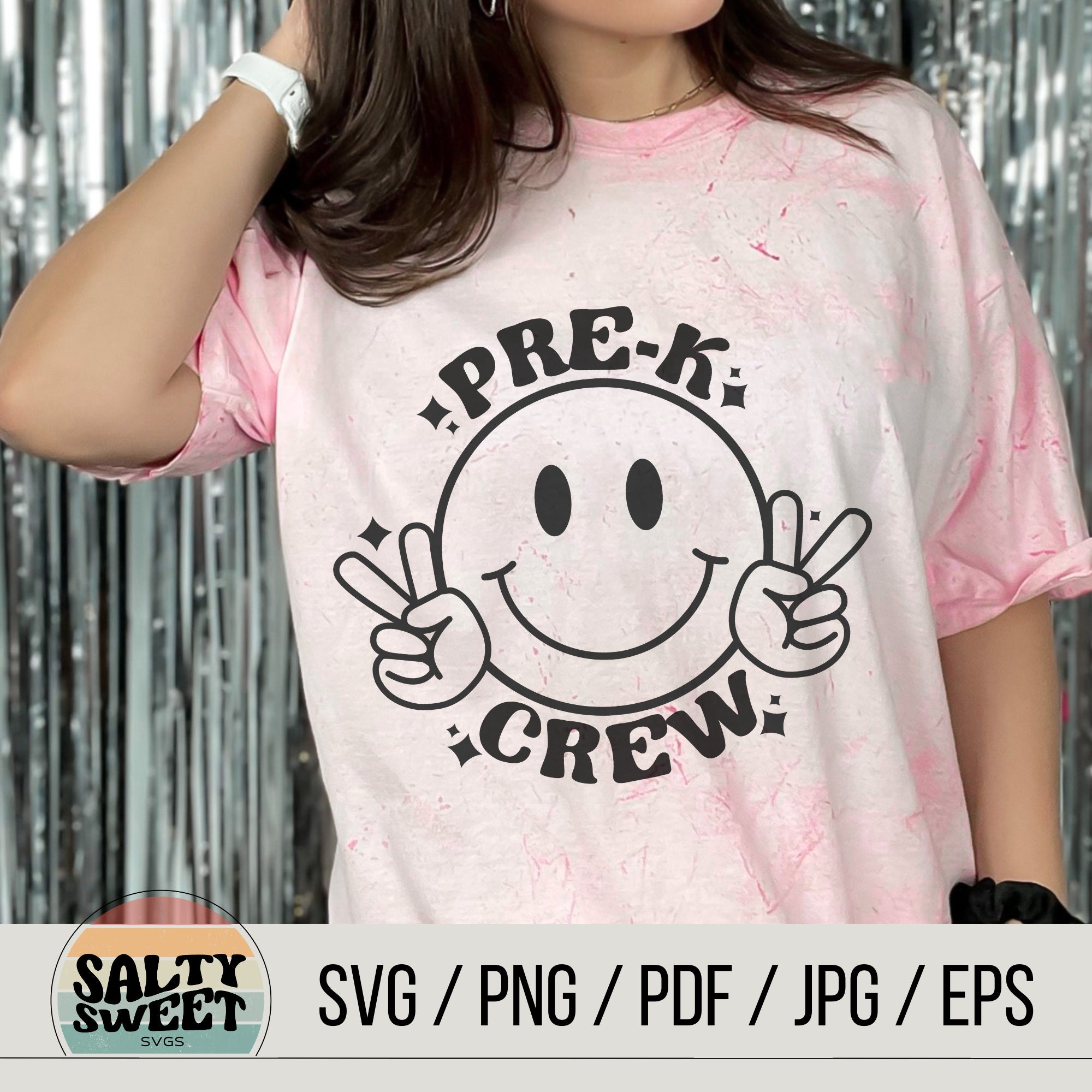 Pre-k Crew SVG - Back to School, Preschool SVG, Digital Download - Etsy
