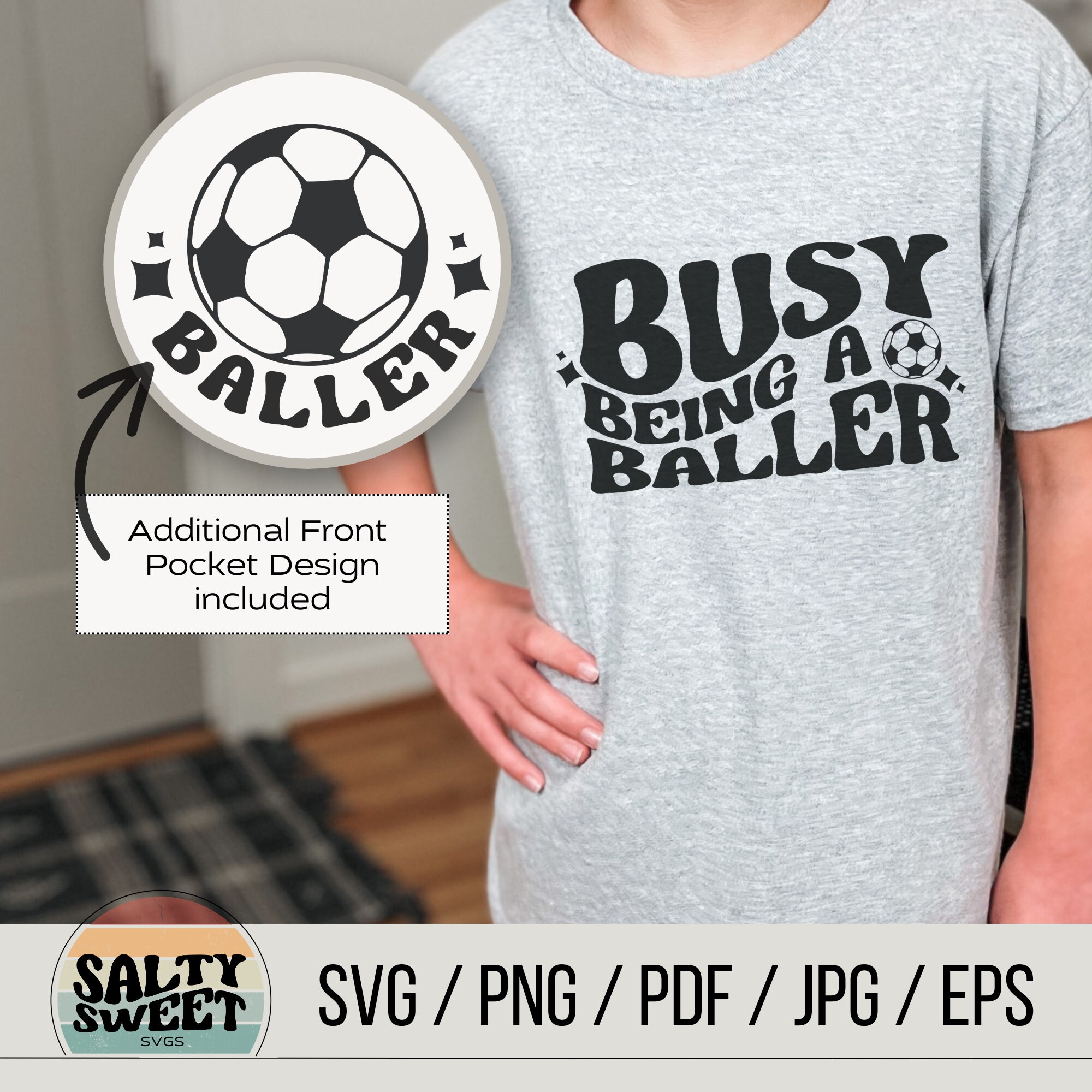 Busy Being a Baller SVG Soccer Ball Design Instant Download - Etsy