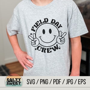 Field Day Crew SVG - Digital Download, Cheerful Team Design ...