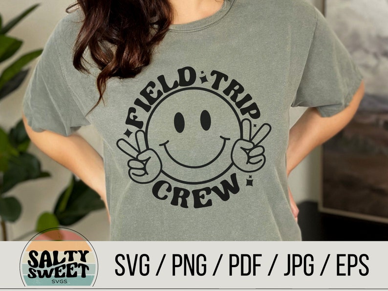 Field Trip Crew SVG School Excursion Cut File Educational - Etsy