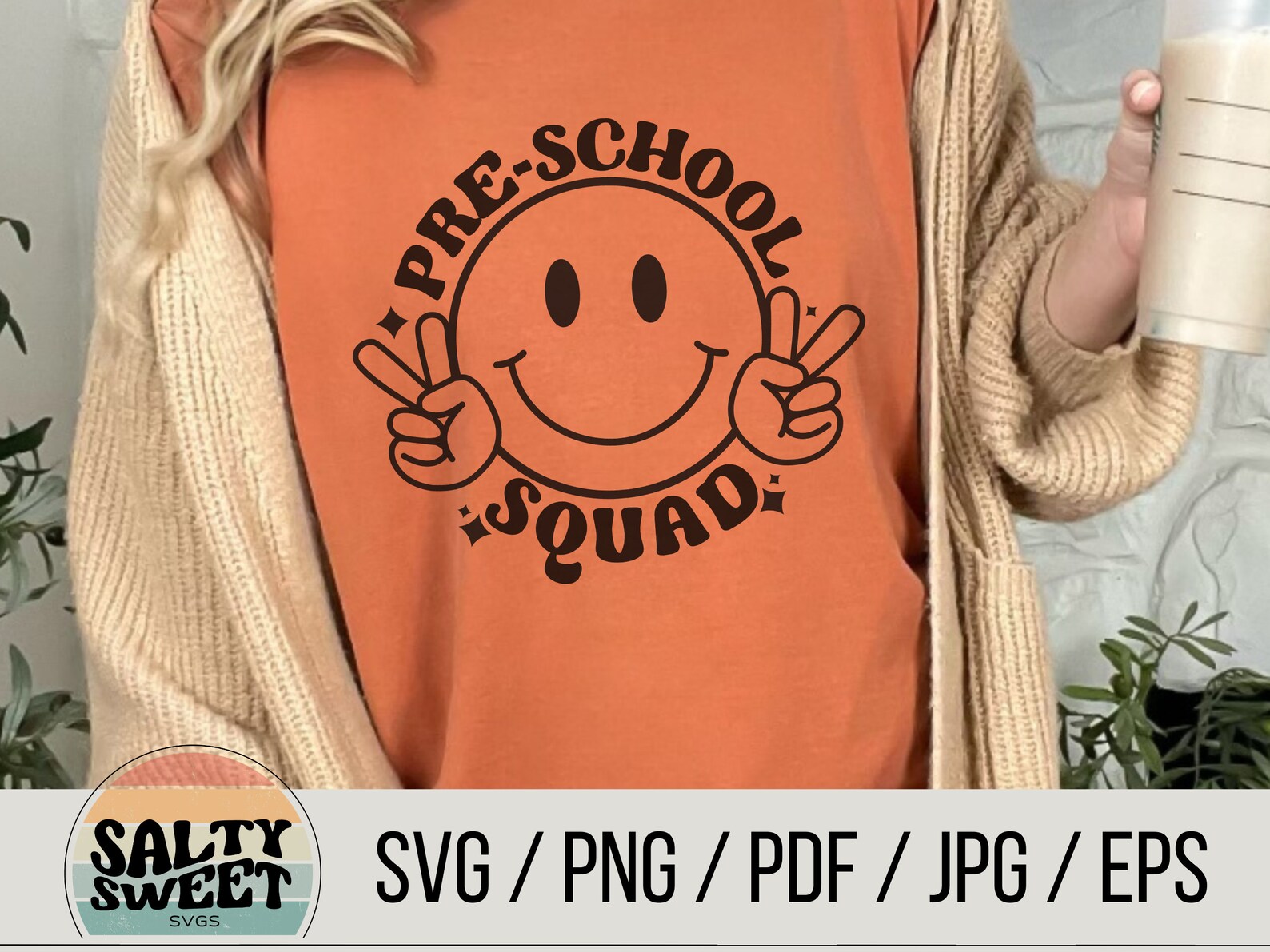 Preschool Squad SVG Back to School, Preschool Teacher, Digital Download ...