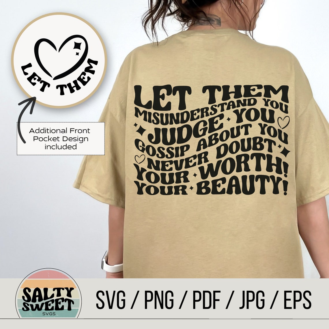 Empowerment SVG Let Them Misunderstand You Design Instant - Etsy