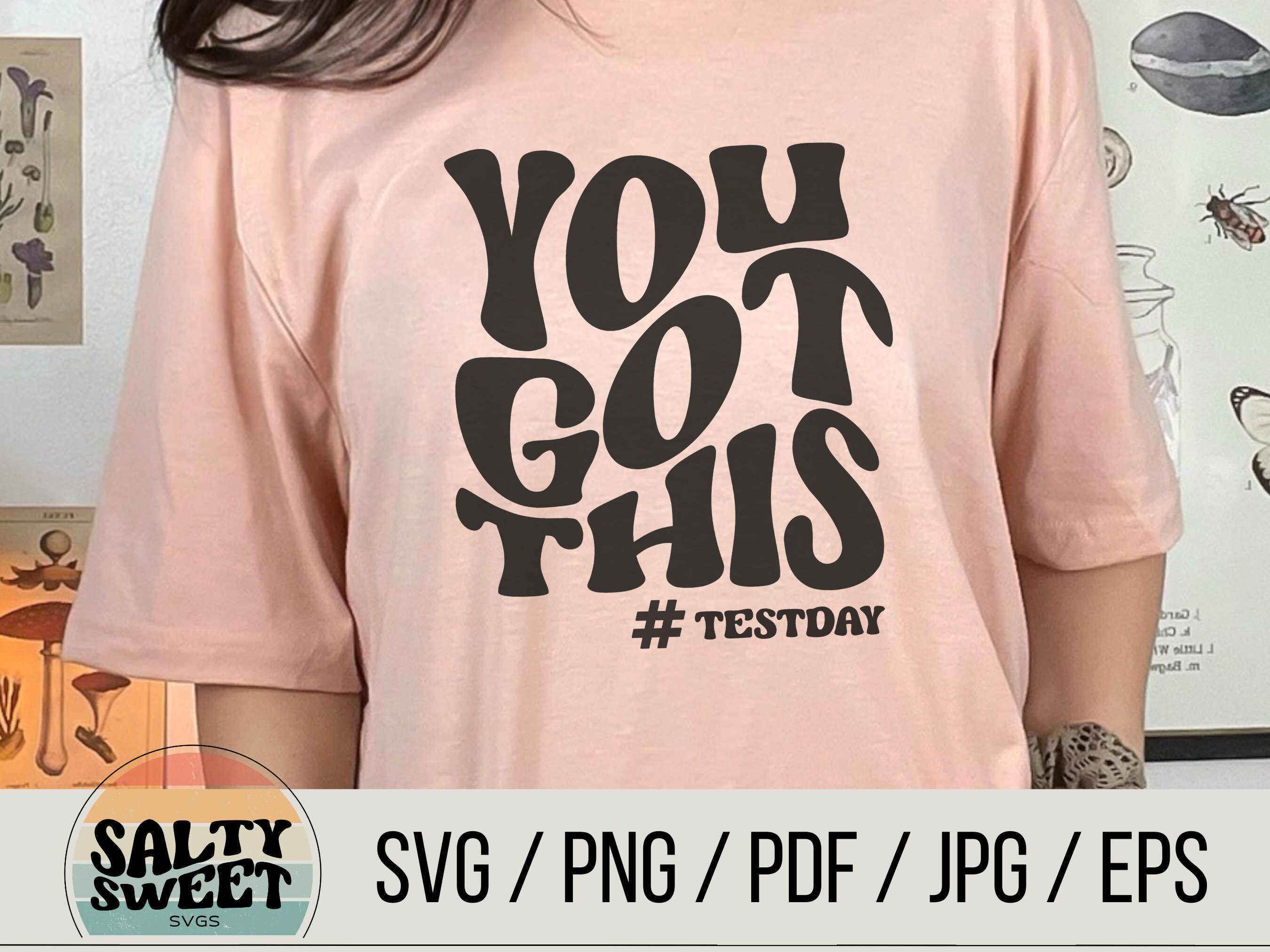 You Got This Svg, Test Day Svg, Testing Svg, Teacher Svg, Wavy Letters ...
