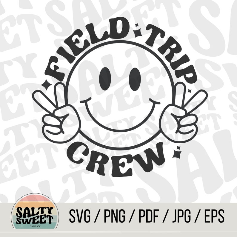 Field Trip Crew SVG | School Excursion Cut File | Educational ...