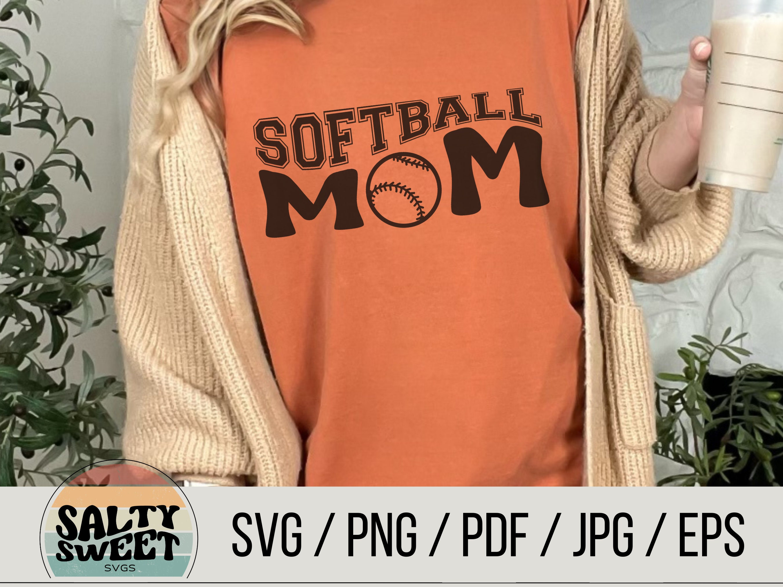 Softball Mom Svg Softball Svg Baseball Mom Svg Softball Clipart Softball Life Svg Mom Life