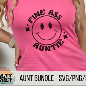 Aunt SVG Bundle | Auntie Quotes | Instant Download | Aunt Gift - Etsy