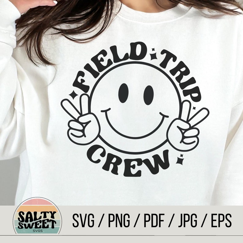 Field Trip Crew SVG | School Excursion Cut File | Educational ...