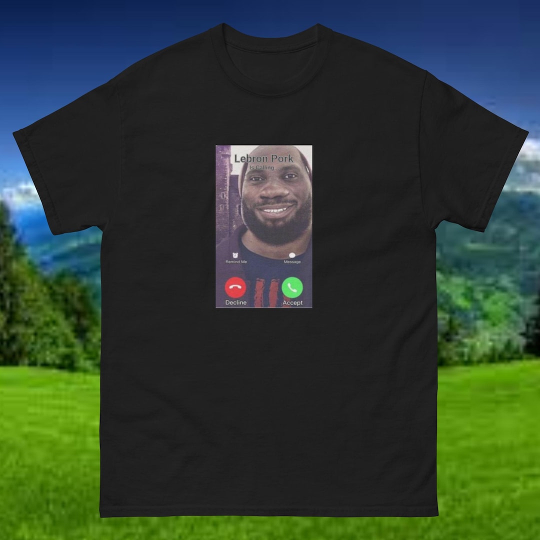 Lebron Pork is Calling..., Funny Lebron Pork Meme, Lebron James and ...