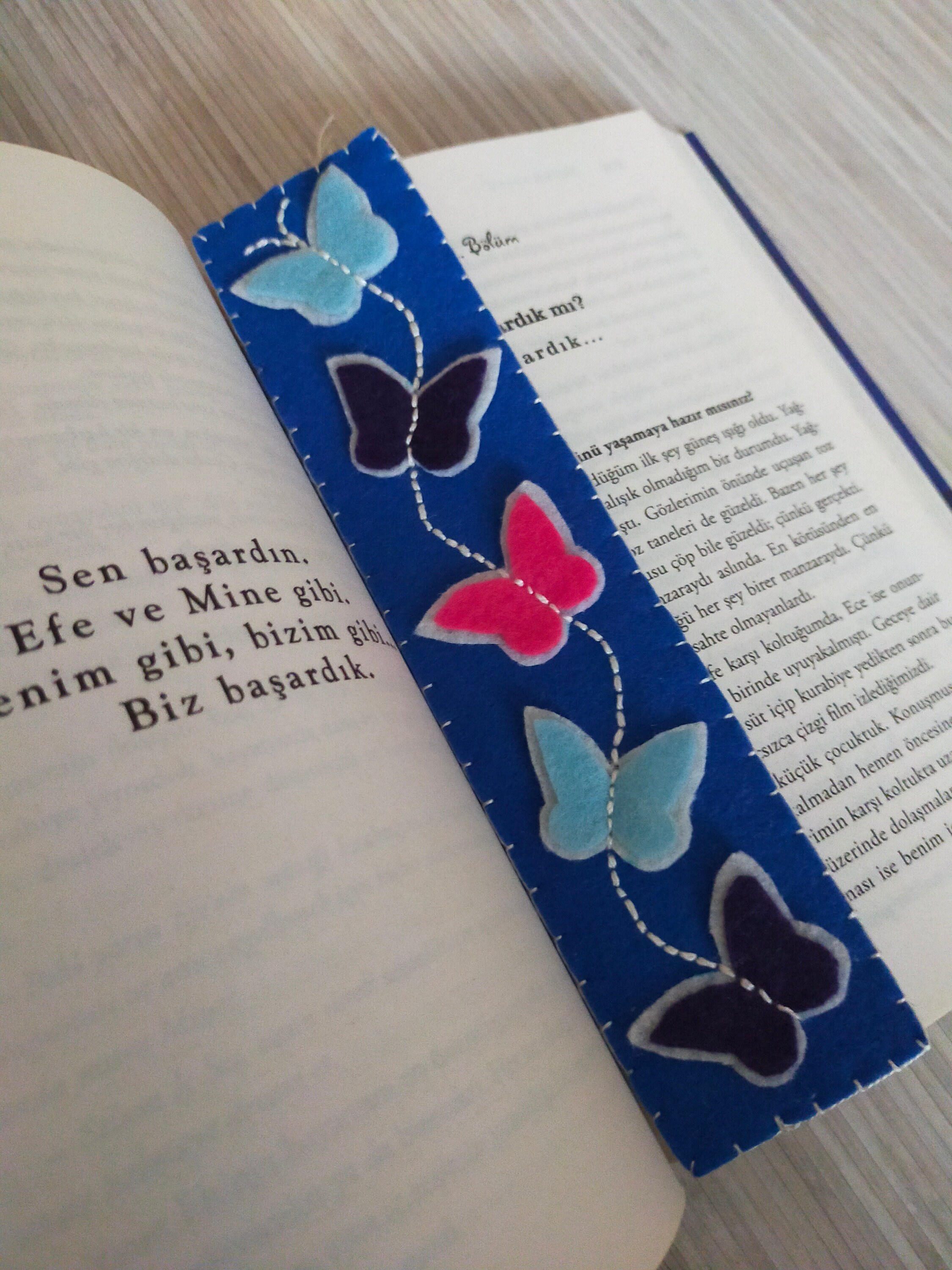 Felt Bookmark - Etsy