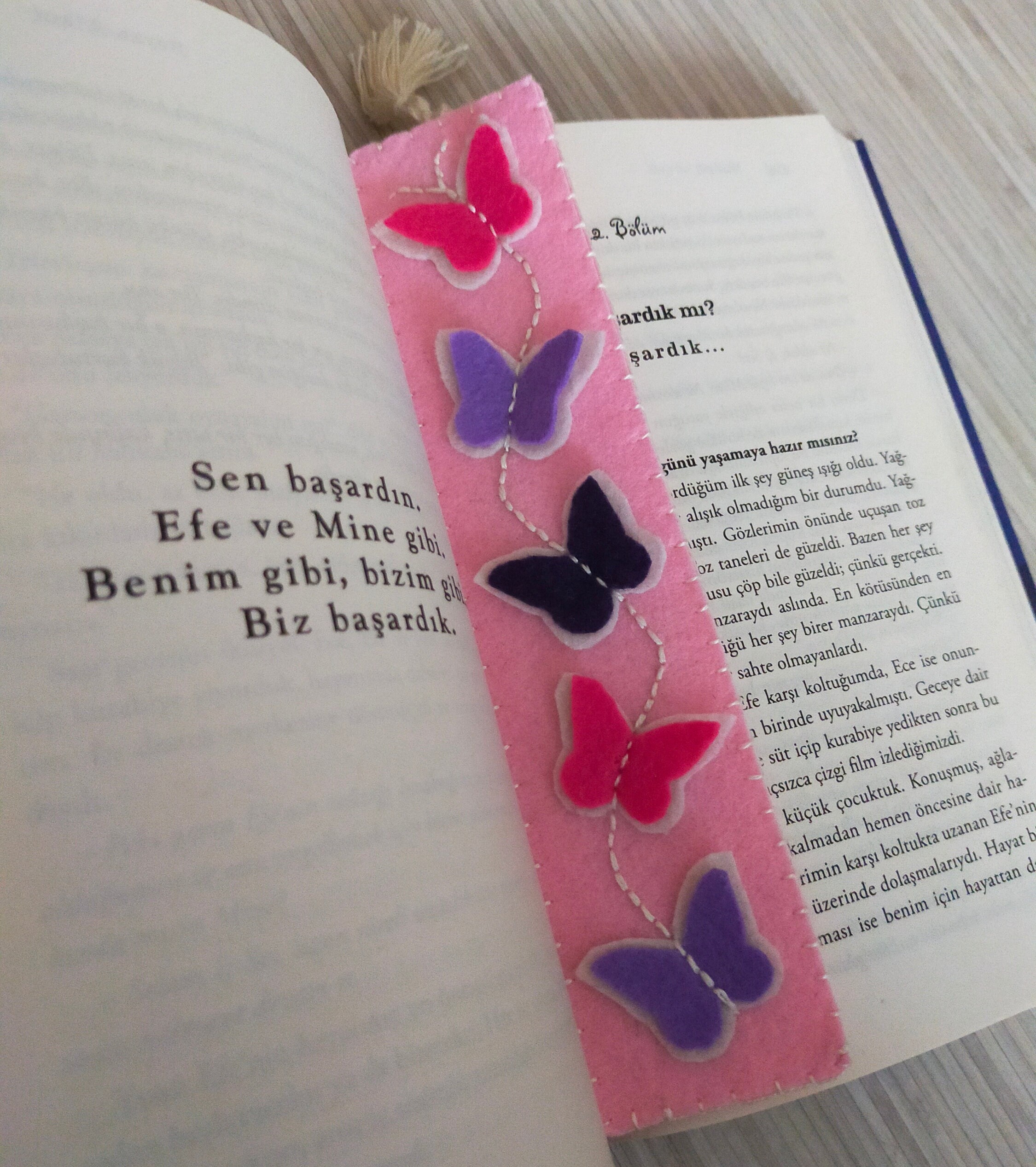 Felt Bookmark - Etsy