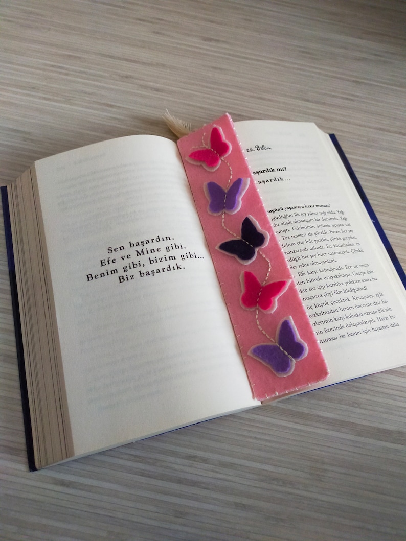 Felt Bookmark - Etsy