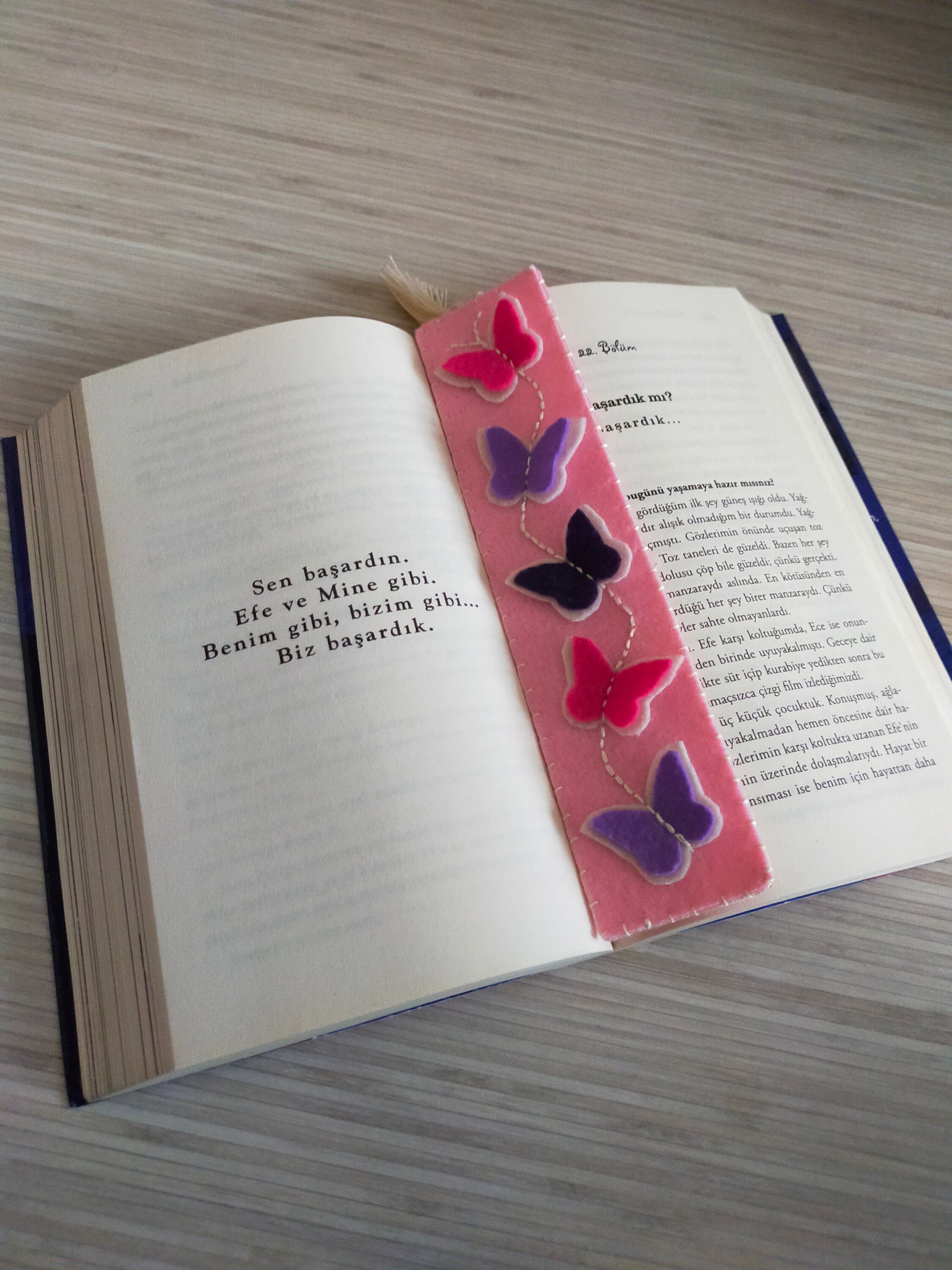 Felt Bookmark - Etsy