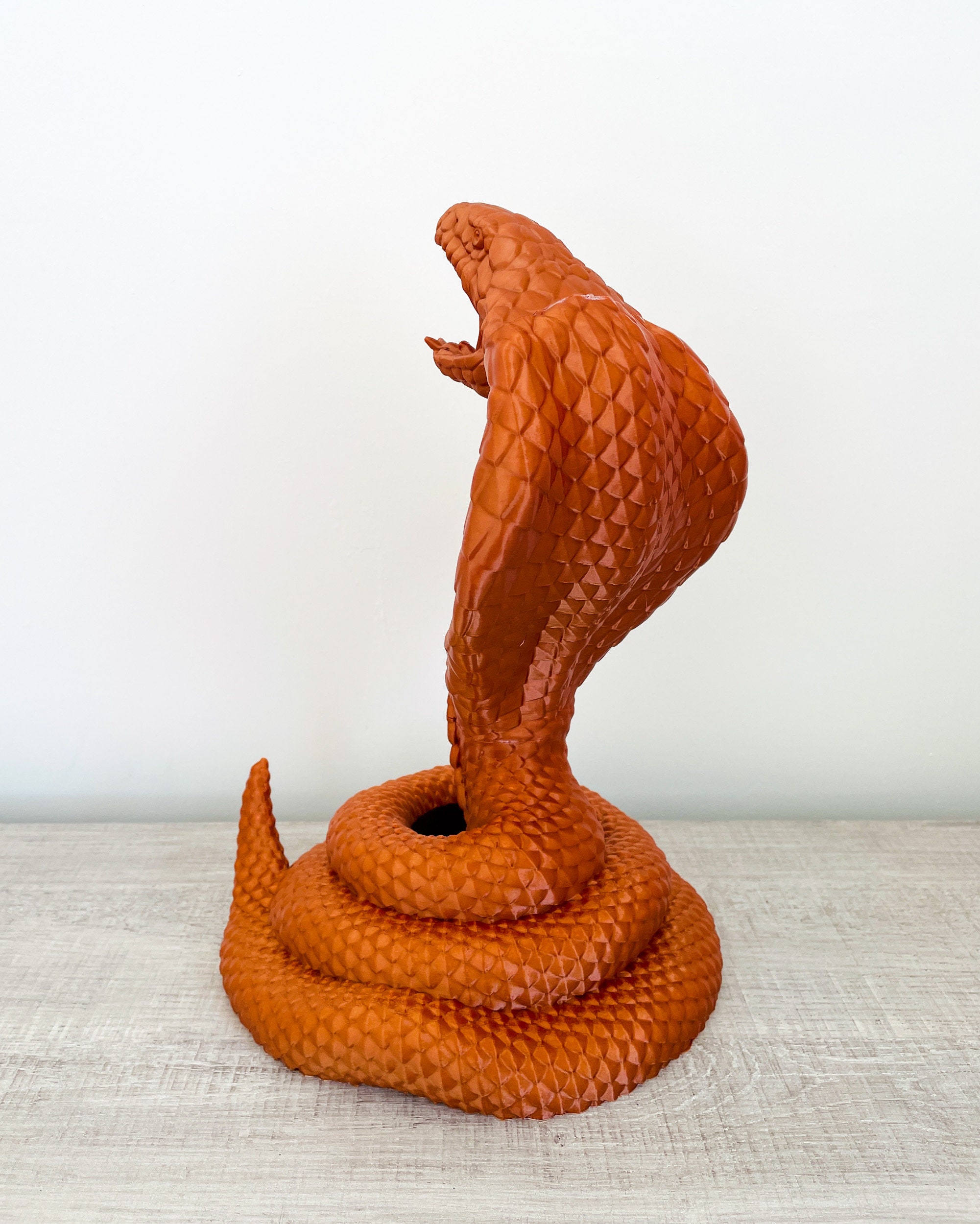 King Cobra Headphone Stand, Unique Gamer Gifts, Snake Headset Holder ...