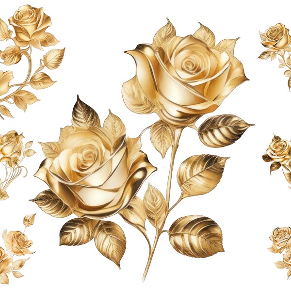 Gold Clipart - Etsy
