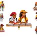 Watercolour African American School Kids Clipart, Black Kids Back to ...