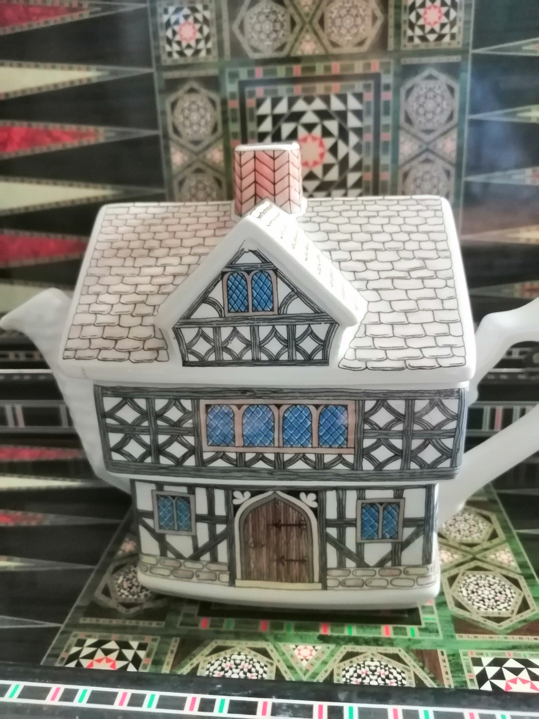 Henry V111 Tudor House Sadler Tea Pot Staffordshire Pottery. - Etsy
