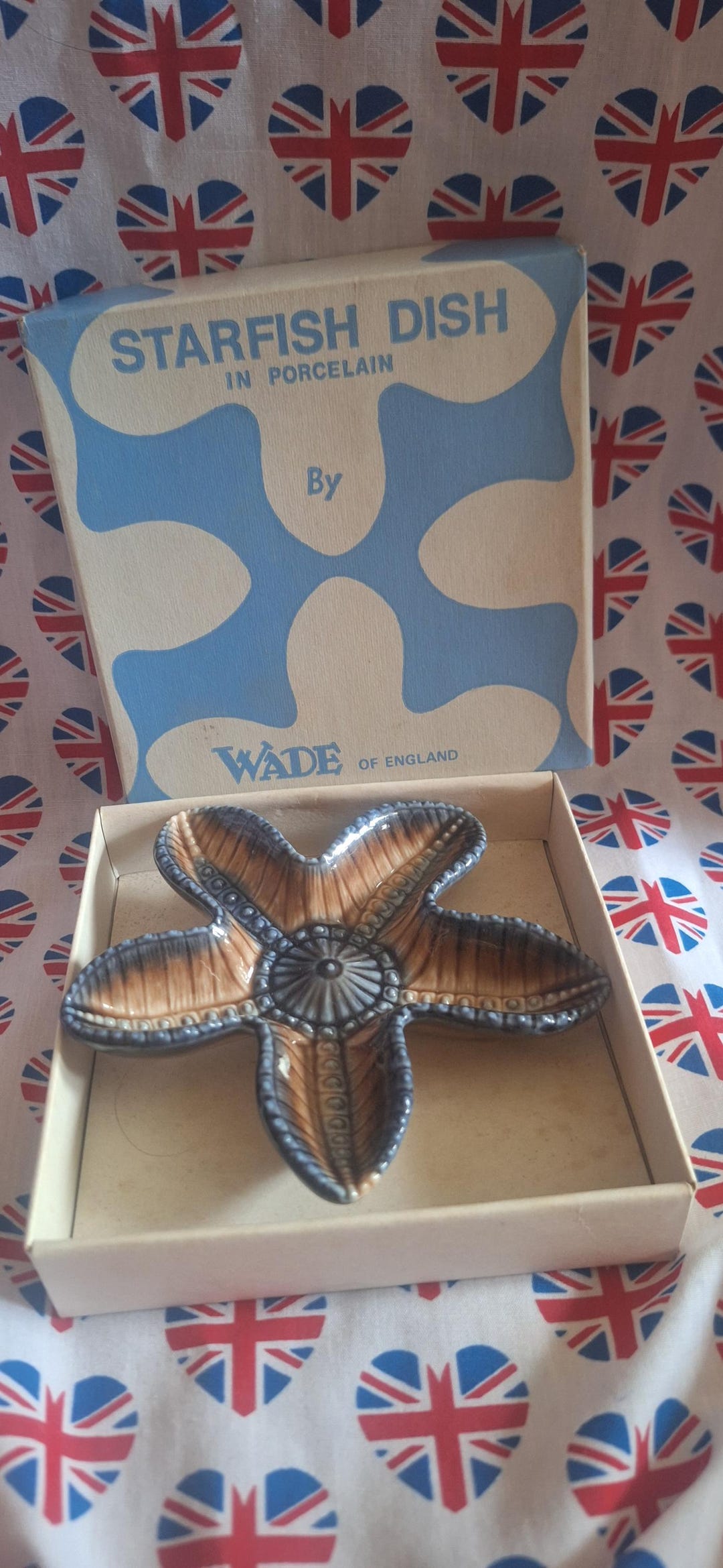 Rare Vintage Original Boxed Wade Starfish Bowl - Etsy
