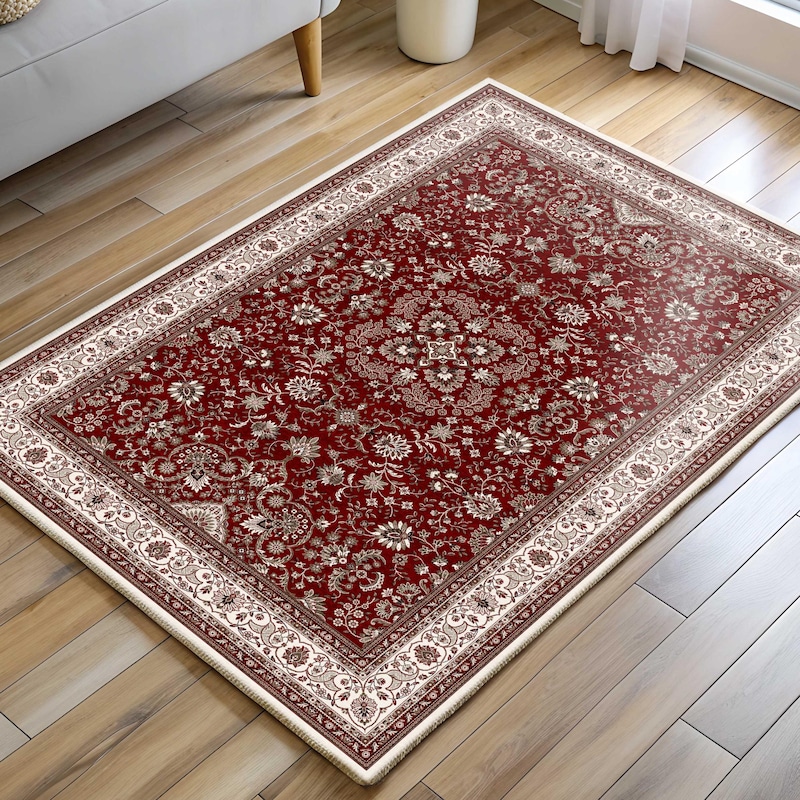 Red Brown Oushak Rugs - Etsy