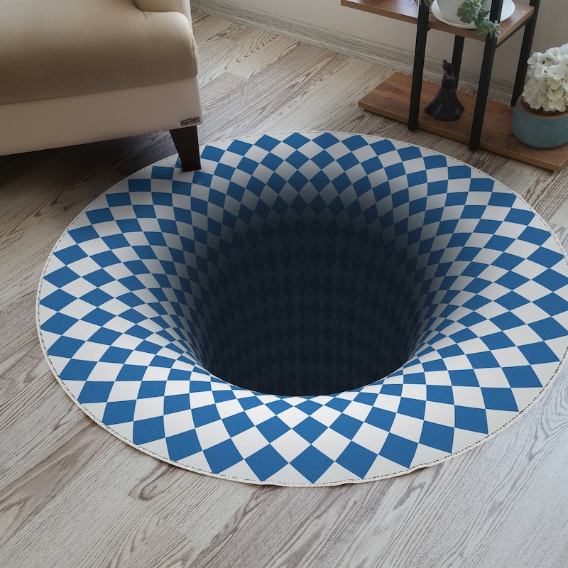 Optical Illusion Rugs - Etsy