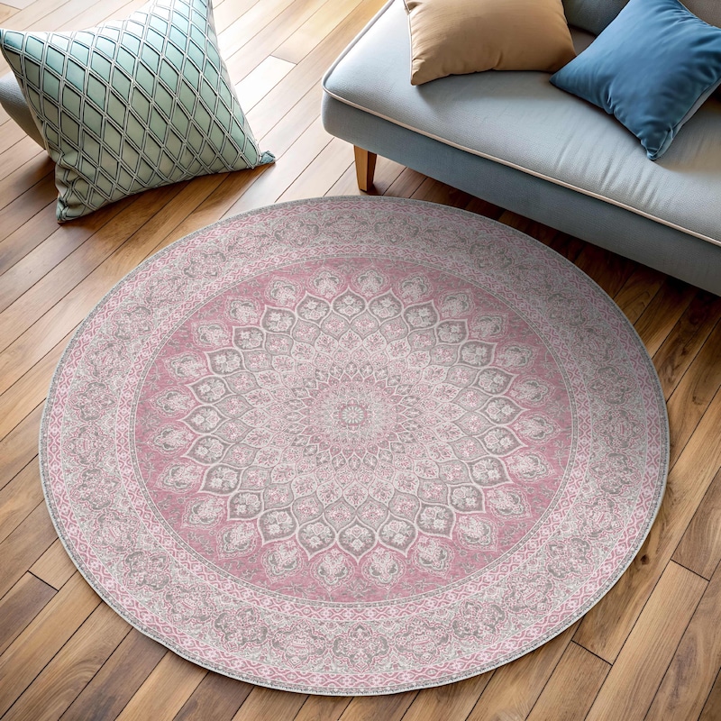 Dusty Rose Area Rug - Etsy