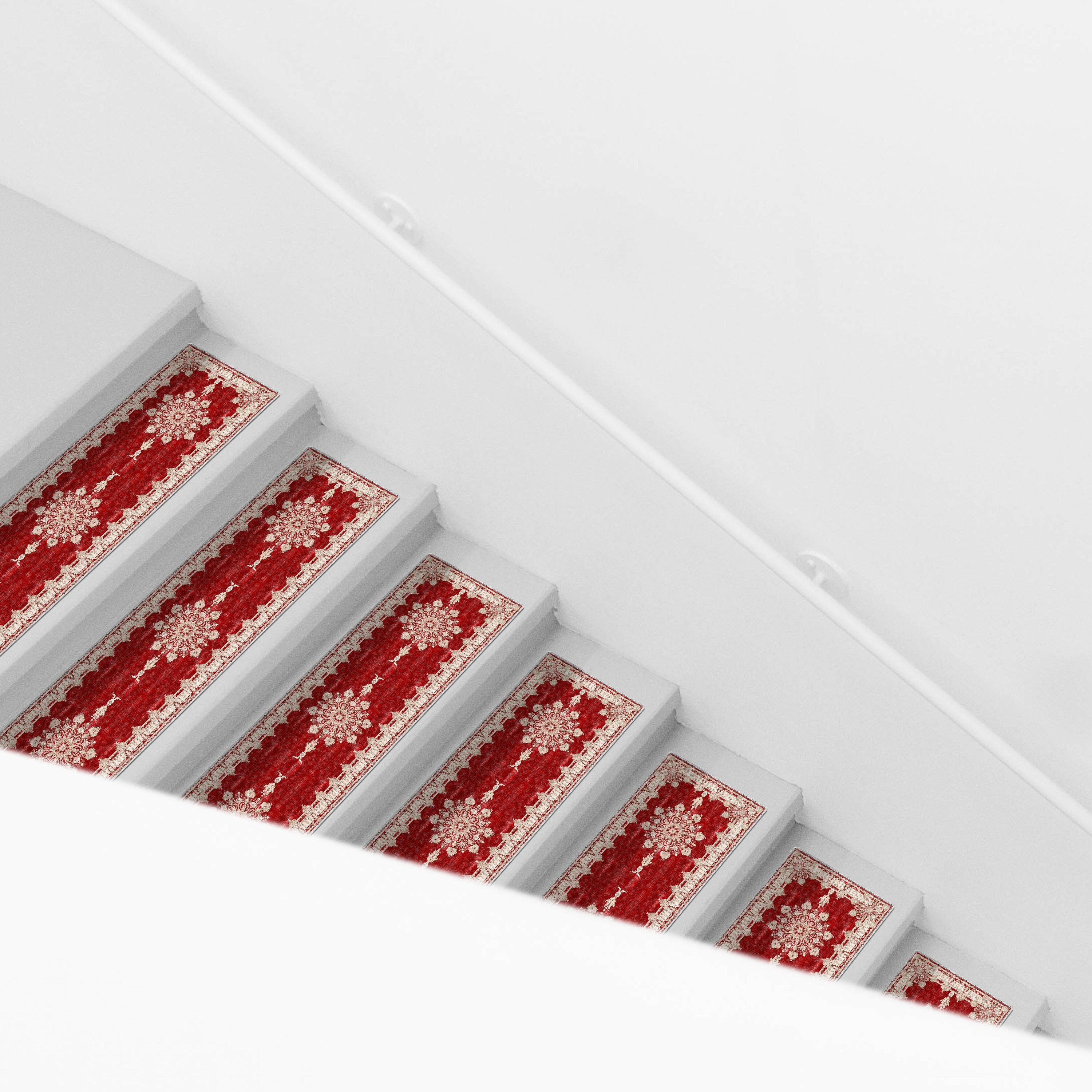 Vintage Stair Treads Rug, Carpet Stairs Runner, Non Slip Stairs Pad ...