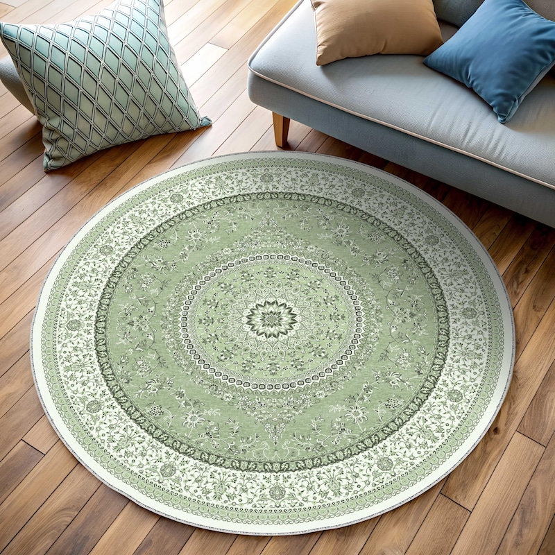 Round Bathroom Rug 3 Ft - Etsy