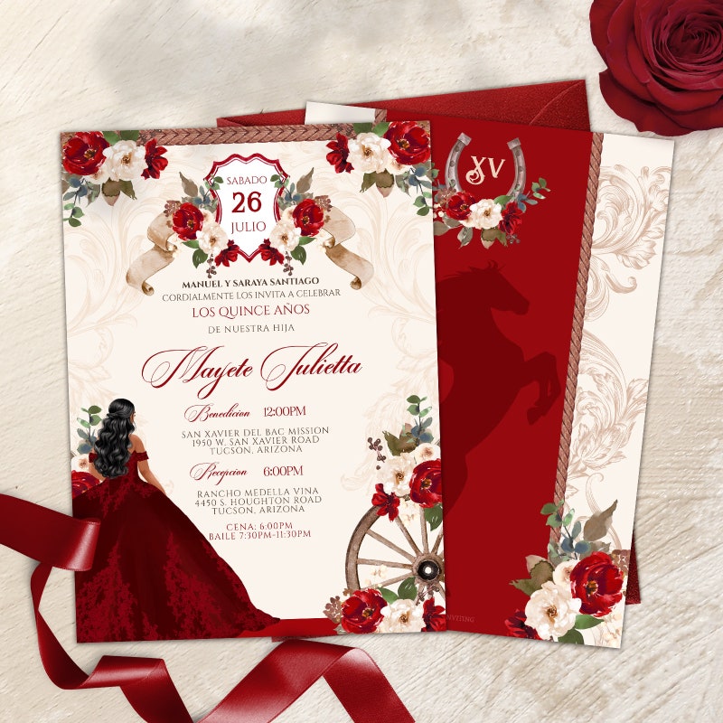 Baroque Invitation - Etsy