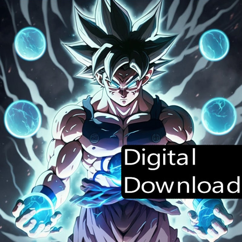 Ultra Goku Black - Etsy