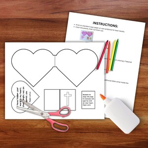 Psalm 119 Sunday School Bible Lesson Activity, Hide Gods Word in Heart ...