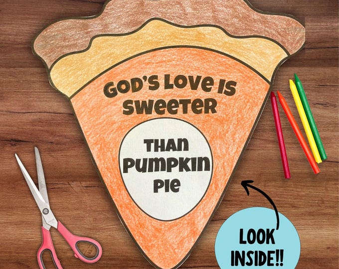 Christian Halloween Bible Craft Activity, Sunday School Children's ...