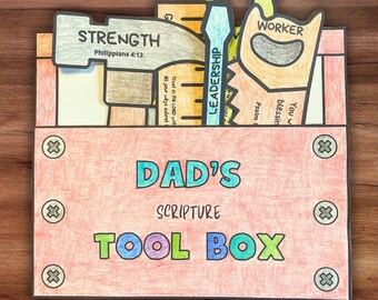 Fathers Day Bible Craft, Sunday School Bible Printable Activity ...