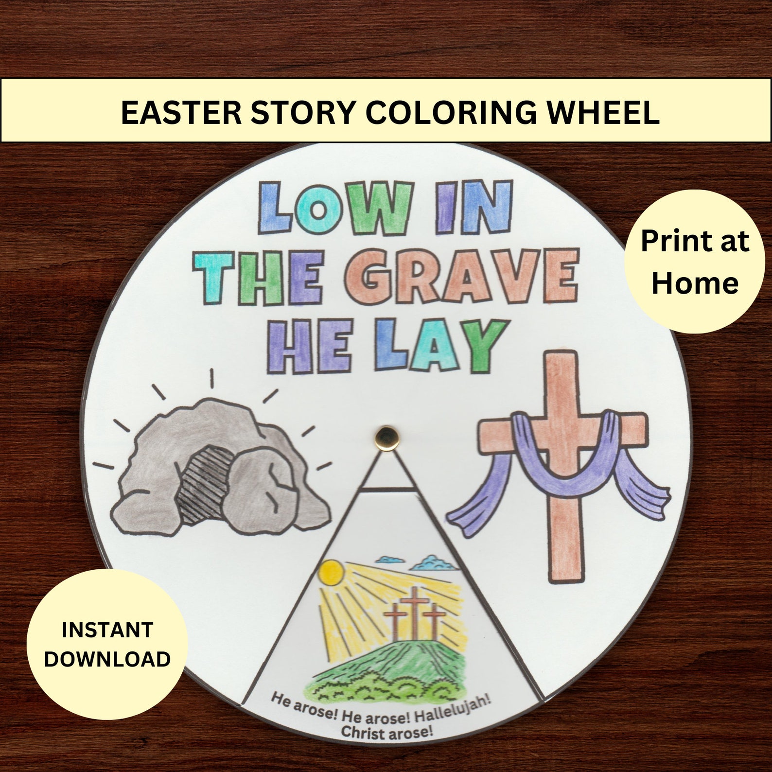 Easter Craft for Sunday School Easter Bible Lesson, Kids Homeschool ...