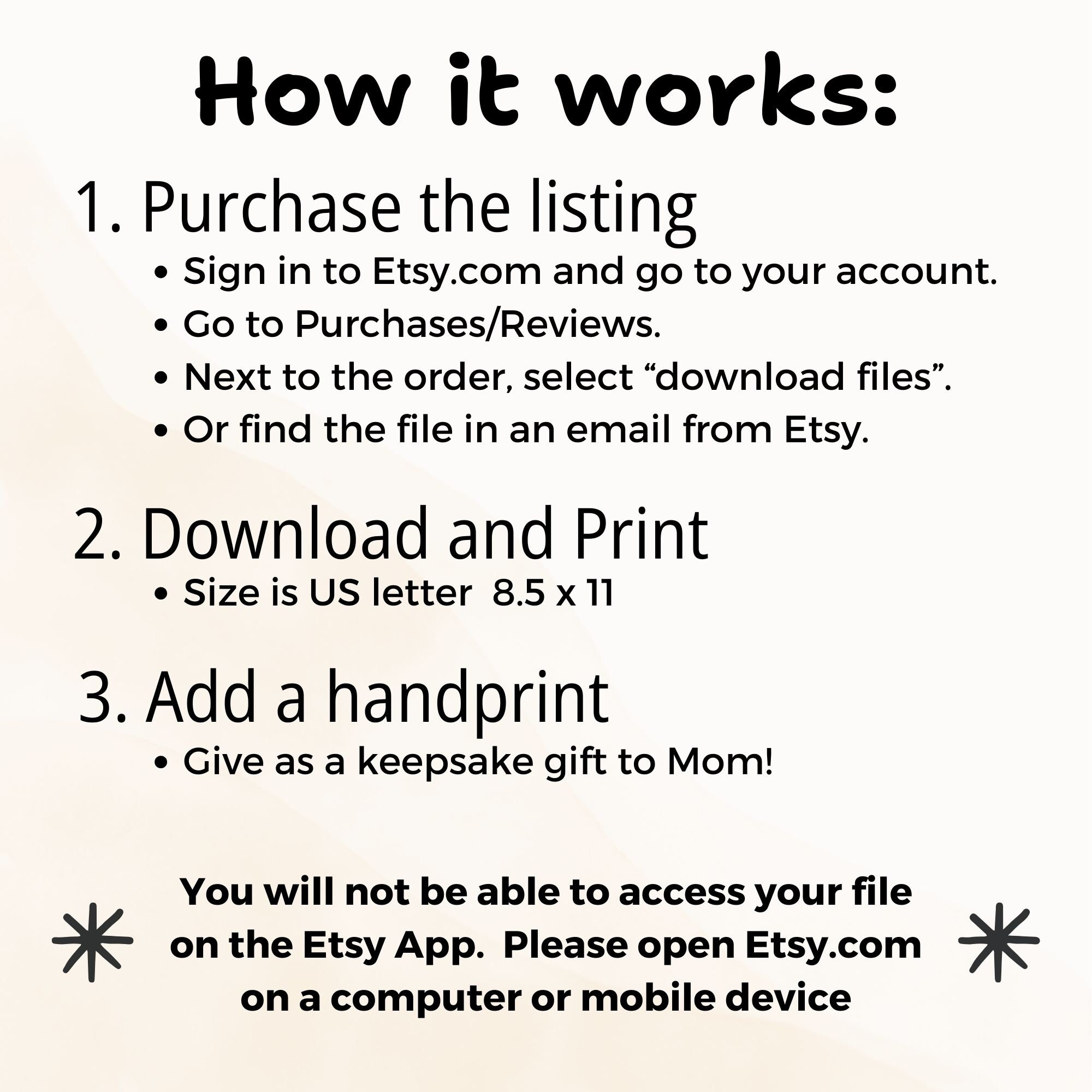 Mothers Day Bible Craft, Printable Mom Handprint Art, Christian Sunday ...