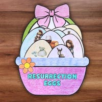 Empty Tomb Kids Craft. Easter Craft With Cross and Empty Tomb With ...