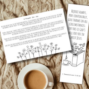 Scripture Cards Printable, Bible Verse Journal Cards About Joy ...
