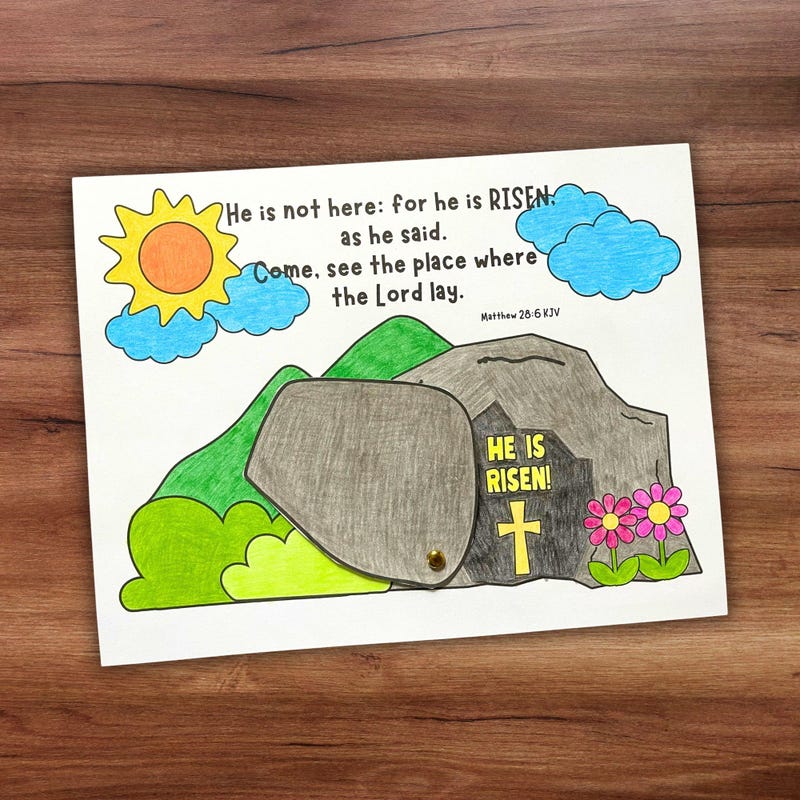 Resurrection Craft Kjv - Etsy