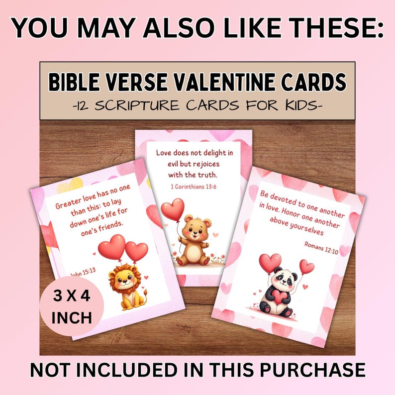 Valentine’s Day Sunday School Bible Craft, ! Corinthians 13 Love is ...