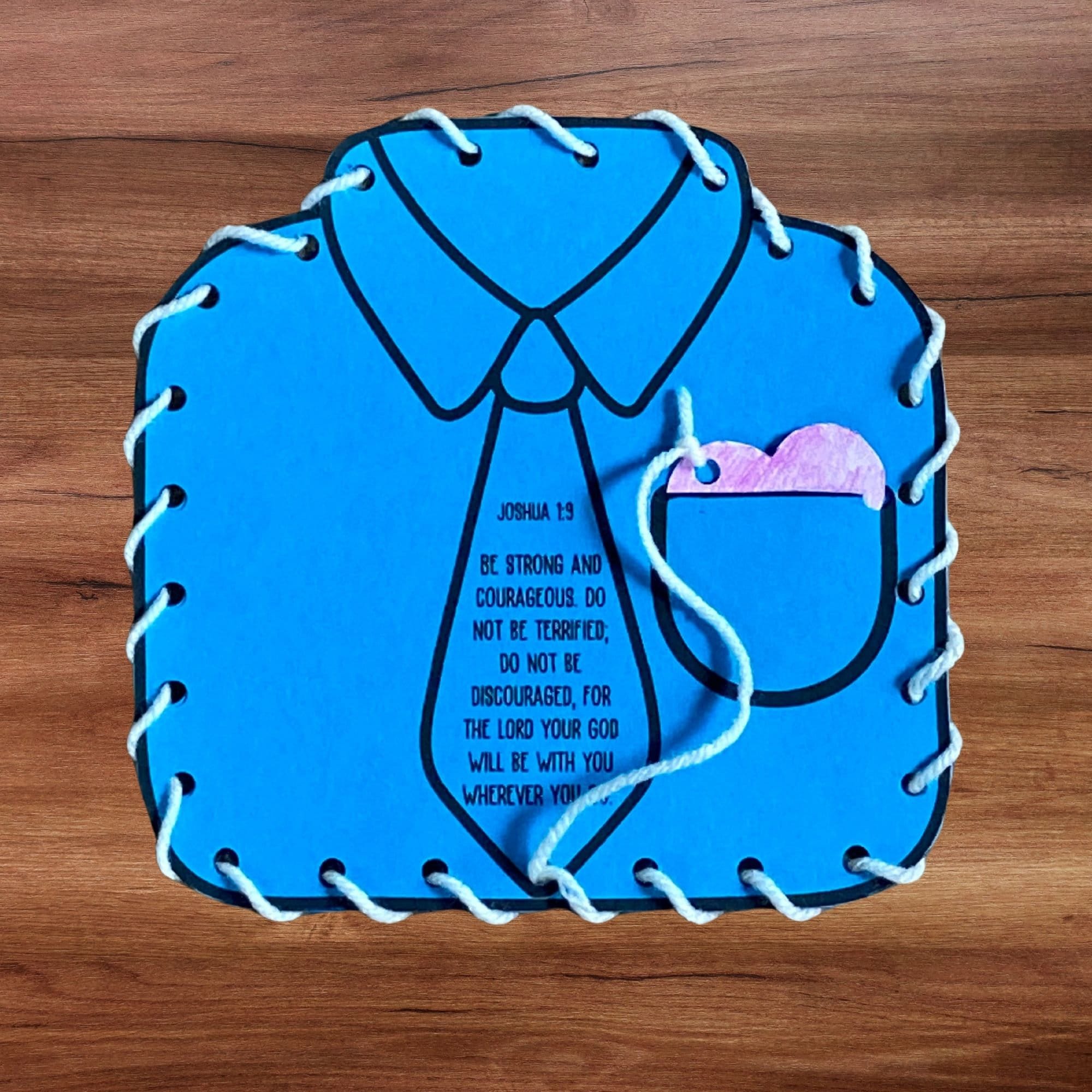 Fathers Day Sunday School Craft Printable Kids Bible Lesson Activity ...