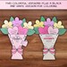 Mother's Day Flower Bouquet Coloring Sewing Craft for Kids, I Love My ...